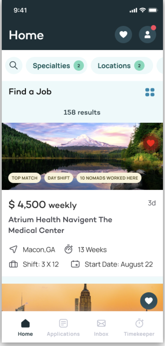Nomad Mobile App – Nomad Health