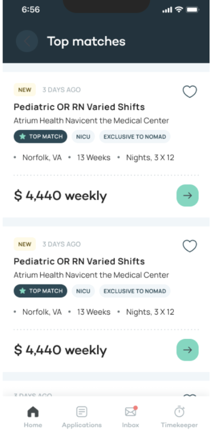 Nomad Mobile App – Nomad Health